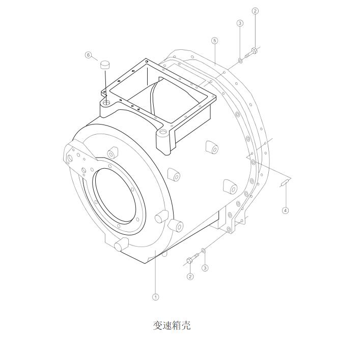 Shantui SD32 Transmission Assembly 175-15-00226