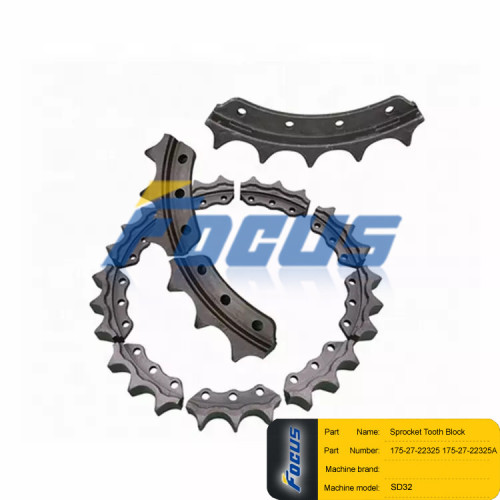 Shantui SD32 Sprocket Tooth Block 175-27-22325 175-27-22325A