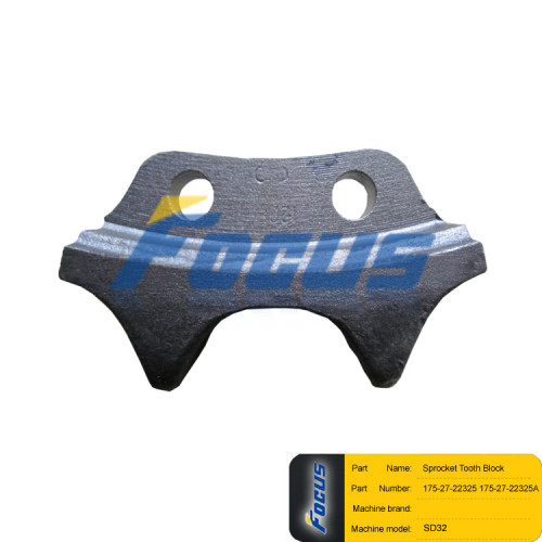 Shantui SD32 Sprocket Tooth Block 175-27-22325 175-27-22325A