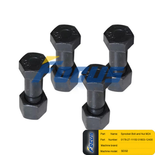 Shantui SD32 Sprocket Bolt and Nut M24 178-27-11150 01803-12430