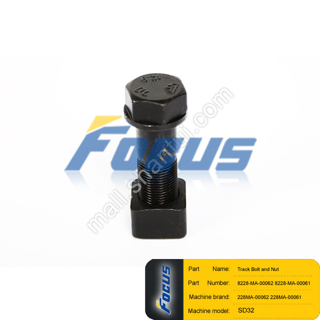 Shantui SD32 Track Bolt and Nut 8228-MA-00062 8228-MA-00061 228MA-00062 ...