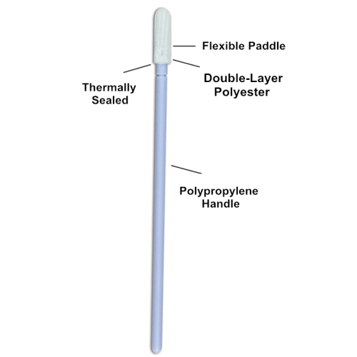 Double-layer Knitted Flexible Head Sampling Clean Polyester Tip Dacron ...