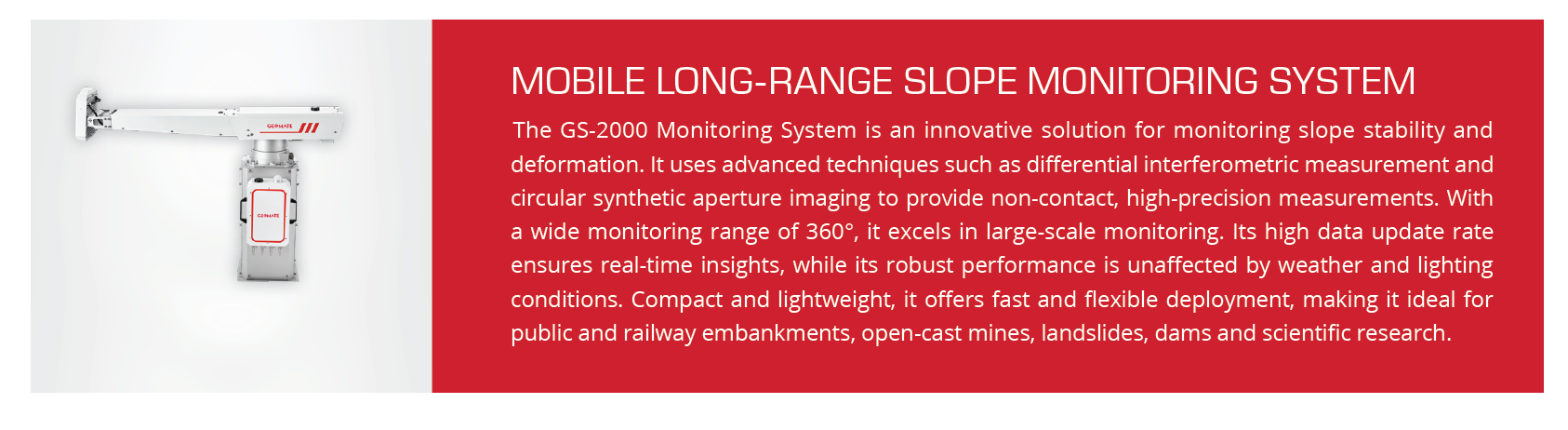 GS-2000 MULTI-POINT DEFORMATION MONITORING SYSTEM,Monitoring System