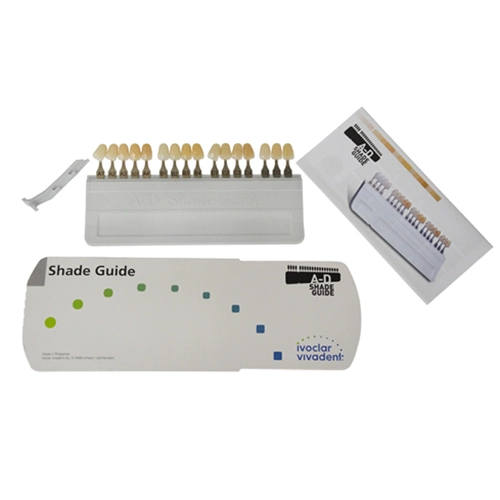 Genuine IVOCLAR VIVADENT 16 Color A-D SHADE GUIDE