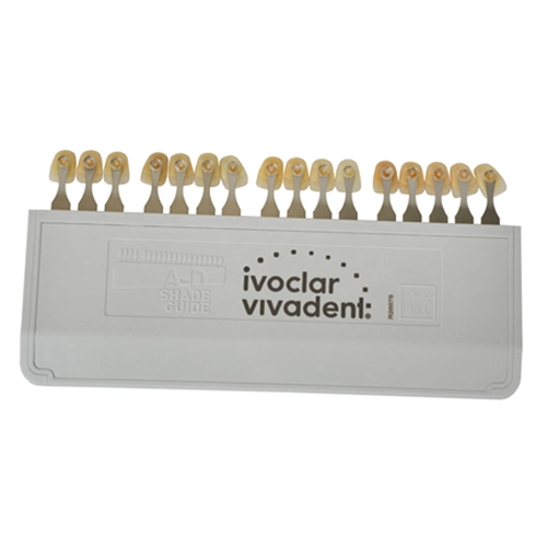 Genuine IVOCLAR VIVADENT 16 Color A-D SHADE GUIDE