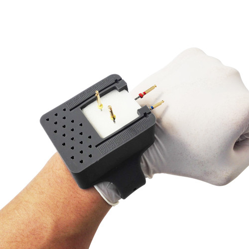 **Dental Wrist Measuring Stand Endo Block Files Holder Ruler Tool