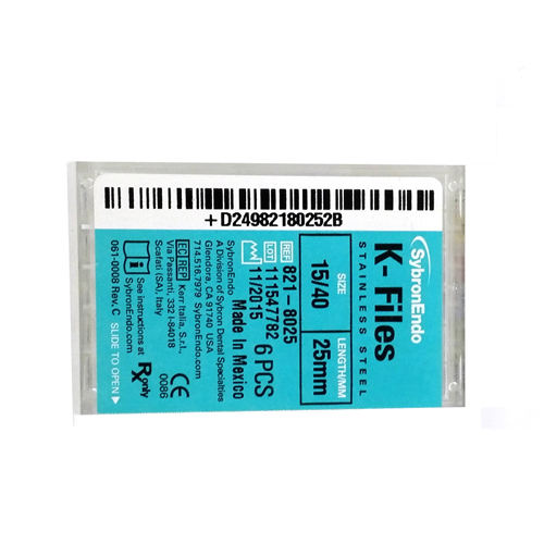 *Kerr Sybron Endo K-File Dental Endodontic Root Canal Files