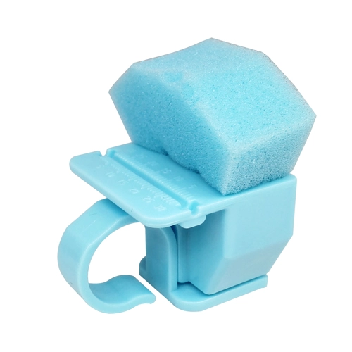 Dental Autoclavable Endo Files Organizer Finger Ruler Clean Foam Sponge