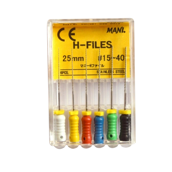 *MANI H-Files Stainless Steel Dental Endo Root Canal Hand Files
