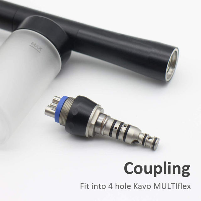 `Davnvile Microetcher II Style Dental Sandblaster Polisher FIT KAVO Mutiflex Coupling Black