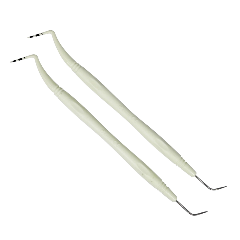 2Pcs / Set Dental Resin Periodental Probe Depth Measure No Harm Implant ...
