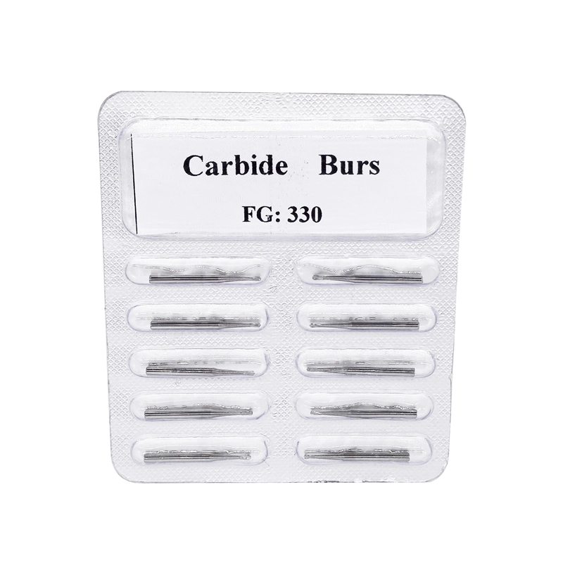 `FG-330 Dental Carbide Burs Pear for High Speed Handpiece 10pcs