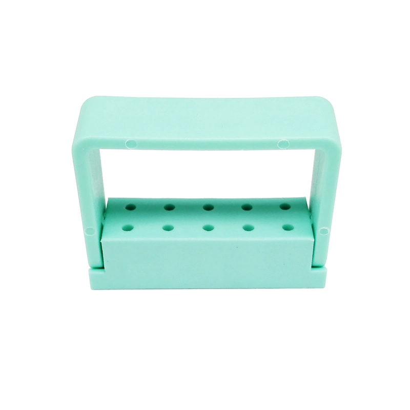 *Dental Lab Bur Block Holder Station Holds 10 Burs FG, HP RA 1.6mm