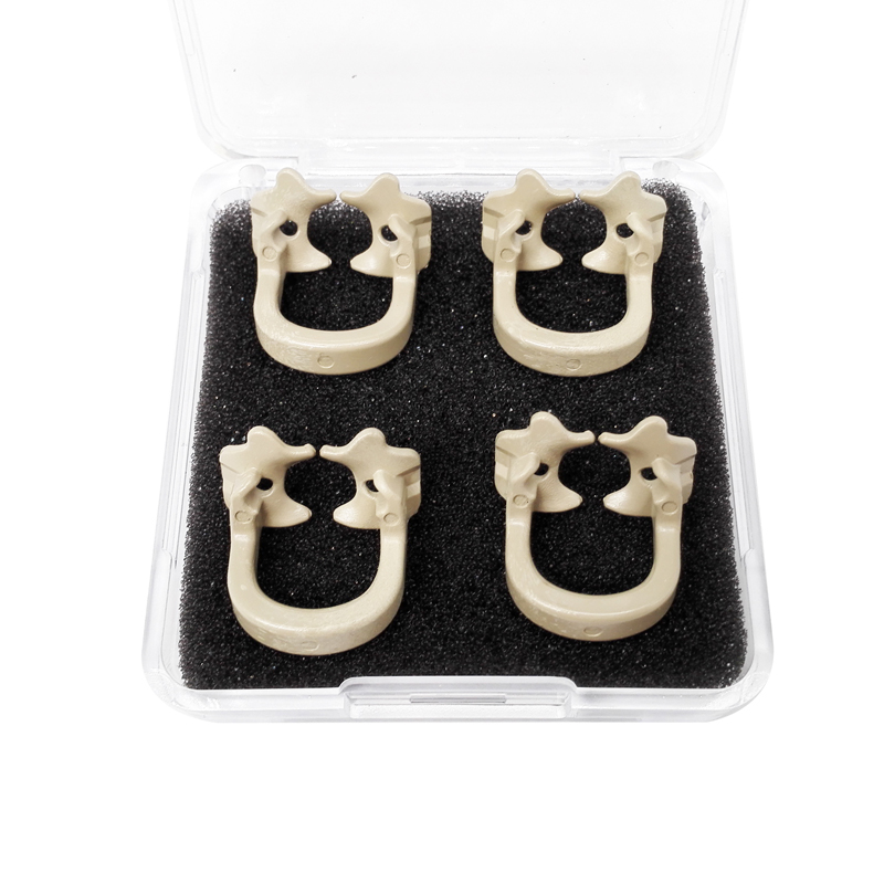 Dental Resin Soft Clamp Universal Rubber Molar / Premolar Teeth Dam ...