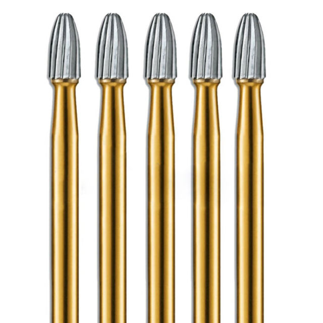 *DMXDENT FG7404 / FG7406 / FG7408 Carbide Trimming & Finishing Egg Burs ...