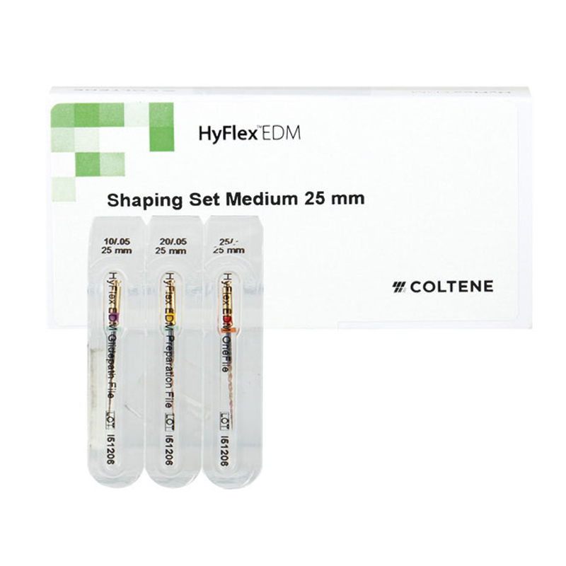 *COLTENE HyFlex EDM Shaping Set Dental Niti File Root Canal Shaping