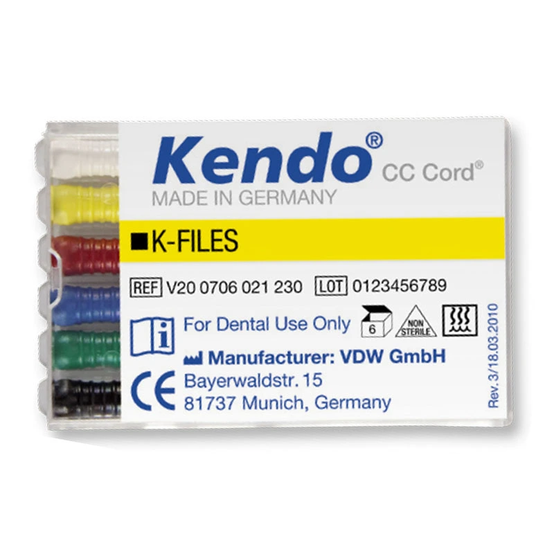*VDW Kendo Dental Root Canal Endodontic K-Files