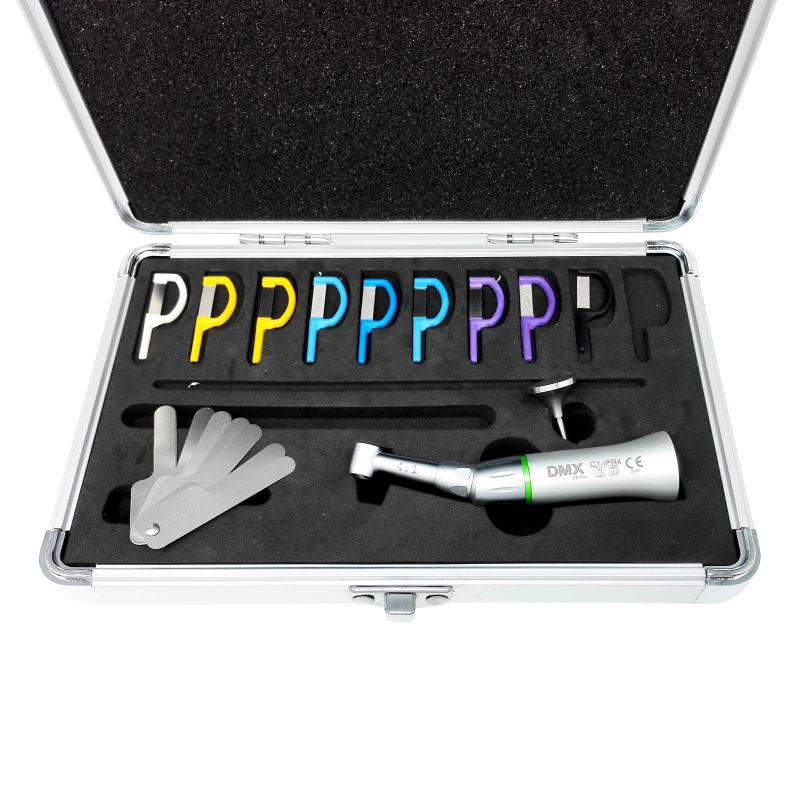 `DMXDENT C1-IPR1 4:1 Dental Reduction Interproximal Stripping Contra Angle Handpiece Kit A / Kit B