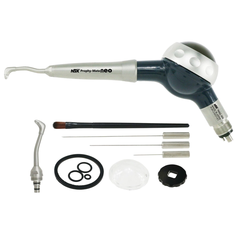 `NSK Type Dental Air Jet Prophy Mate Neo Tooth Polishing Unit M4 4 Hole ...
