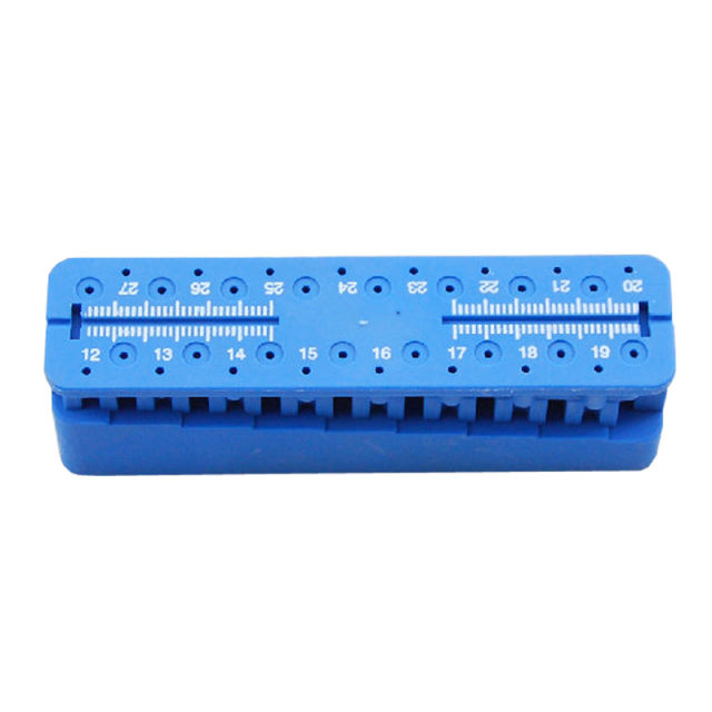 `Dental Measuring Block Endodontic File Ruler Autoclavable Tools Type B