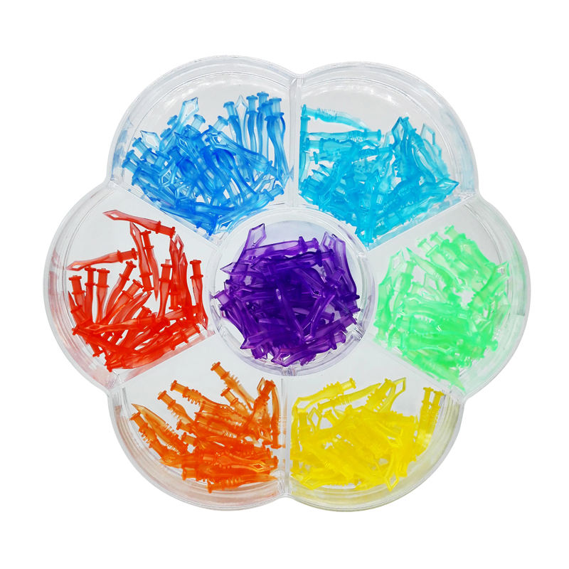 `Dental Diamond Protective Wedges Colorful Plastic Wedge Self Adative ...