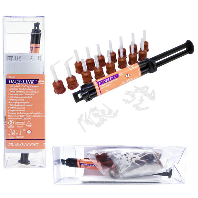 `BISCO DUOLINK Translucent Dental Resin Luting Cement Replacing Biscem ...
