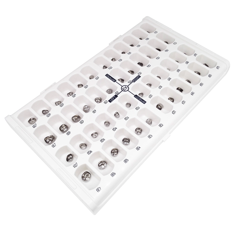 `48pcs Dental Kids Primary Molar Crown Stainless Steel Pediatric ...