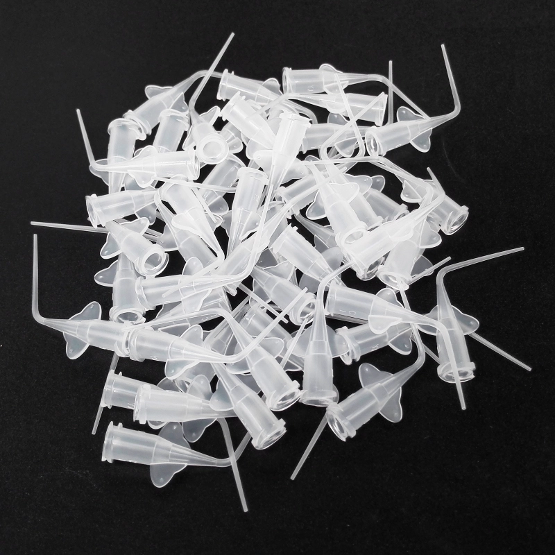 Dental Endo Irrigation Flexible Composite Disposable Syringe Tips Blue ...