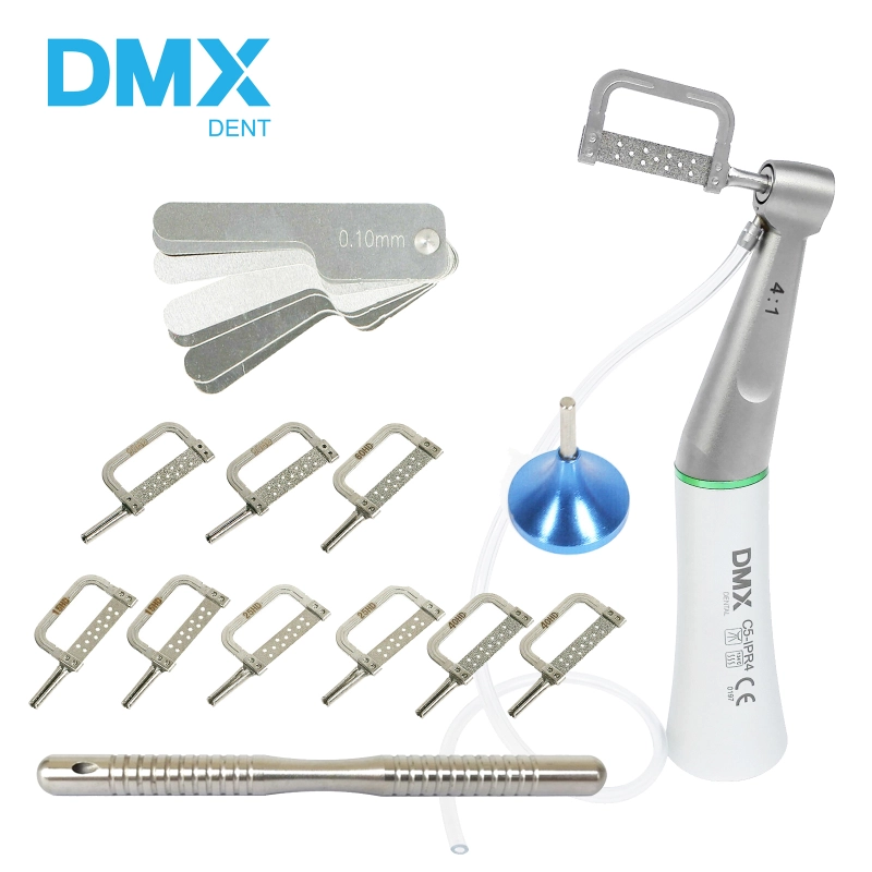 `DMXDENT Dental 4:1 Interproximal Stripping Gauge Reduction IPR Contra Angle Handpiece