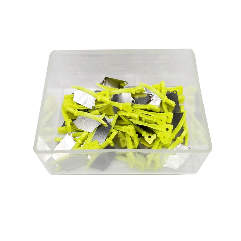50Pcs/Box Dental Fender Interproximal Guard With Metal Small Wedges ...