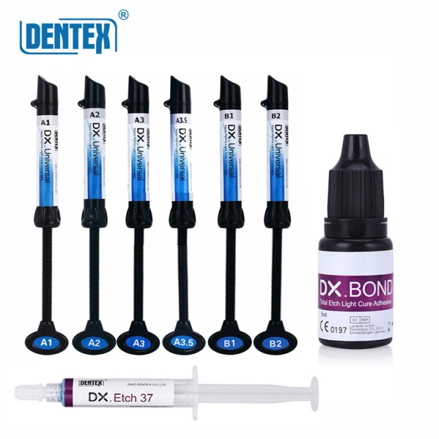 `Dental Universal Light Cure Composite Resin A1/A2/A3/A3.5/B1/B2/ Etching Gel / Bonding Adhesive