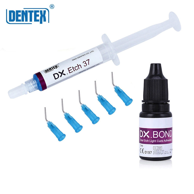 Dental Light Cure One Step Dentin Enamel Resin Bonding Adhesive+ Etch ...