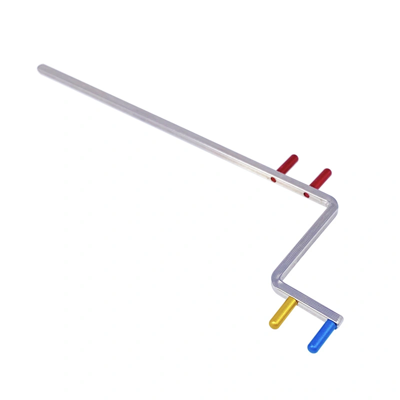 Universal Metal Aiming Arm Color Coded Rinn XCP Style X-Ray Aligning System