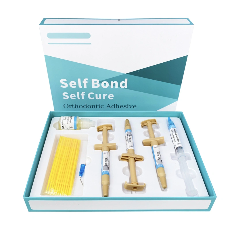 MacDent Dental Self Bond Self Cure Orthodontic Bonding Kit For Brackets Braces