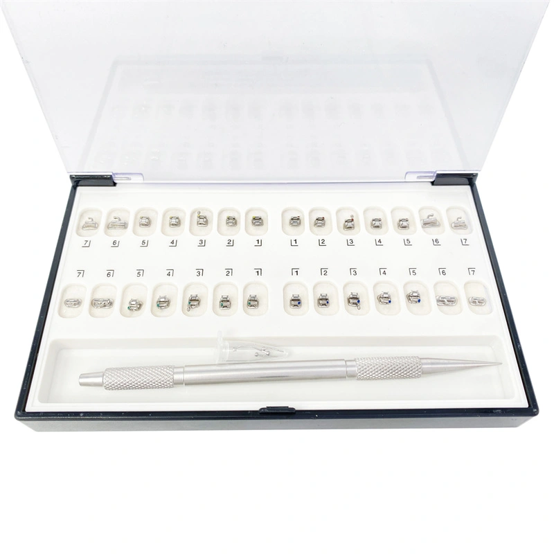 Damon Q Dental Orthodontic Self Ligating Brackets Ceramic Metal MBT 022 ...