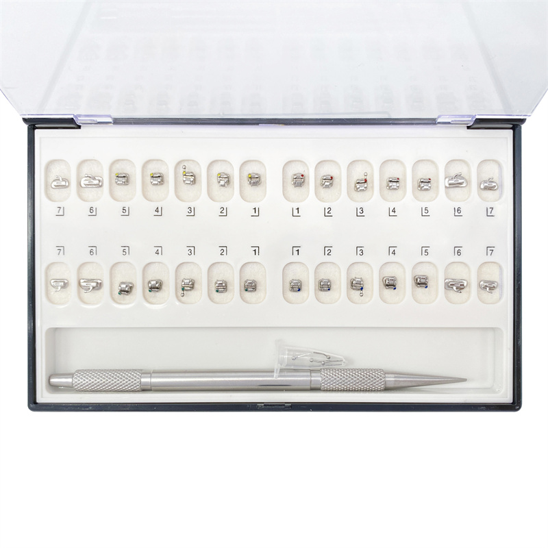 Damon Q Dental Orthodontic Self Ligating Brackets Ceramic Metal MBT 022 ...