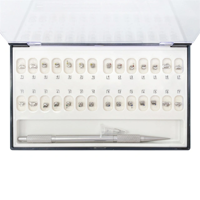 Damon Q Dental Orthodontic Self Ligating Brackets Ceramic Metal MBT 022 Ormco