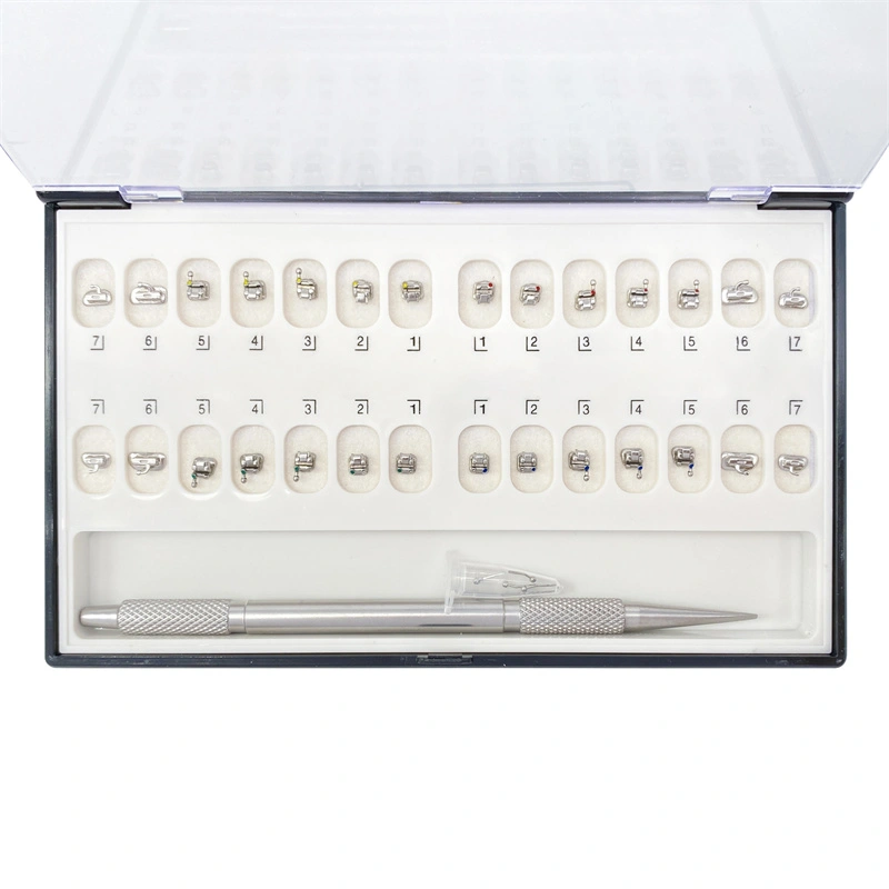 Damon Q Dental Orthodontic Self Ligating Brackets Ceramic Metal MBT 022 ...