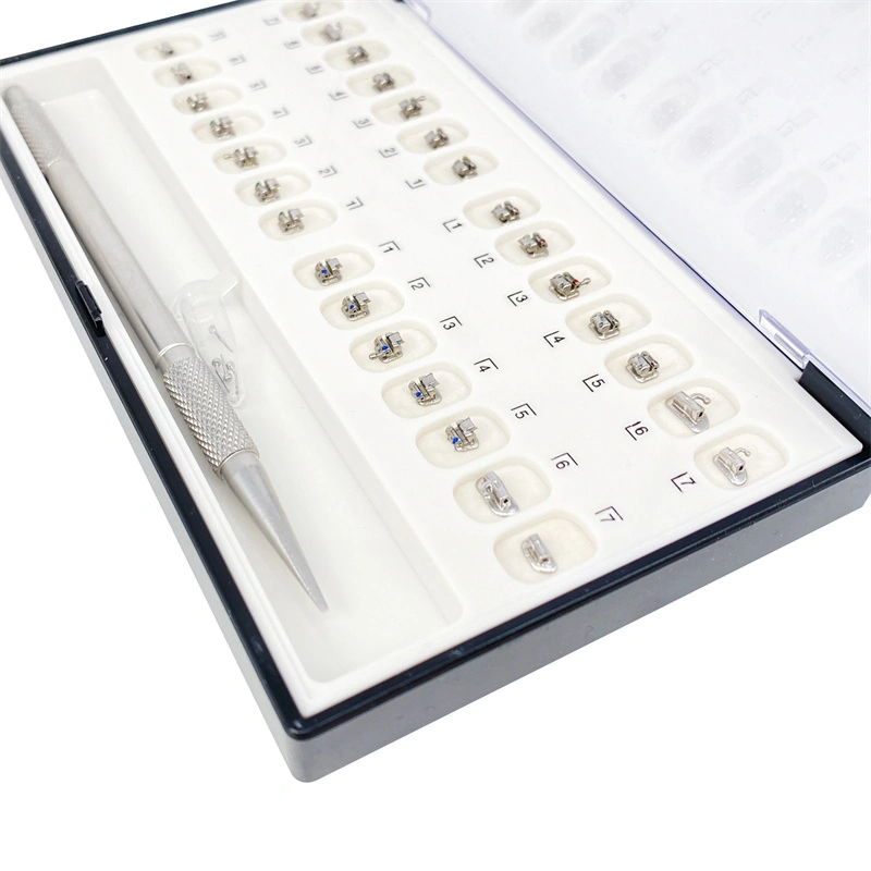 Damon Q Dental Orthodontic Self Ligating Brackets Ceramic Metal MBT 022 ...