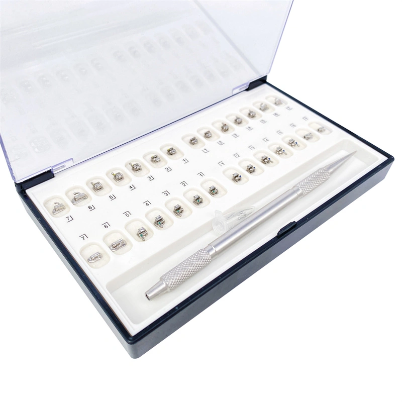 Damon Q Dental Orthodontic Self Ligating Brackets Ceramic Metal MBT 022 ...