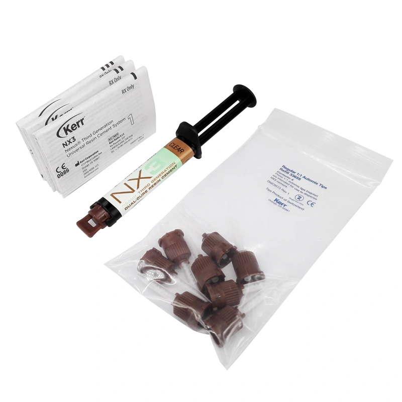 KERR Dental NX3 Dual Cure Adhesive Cement/Tips/8rd Gen OptiBond ...