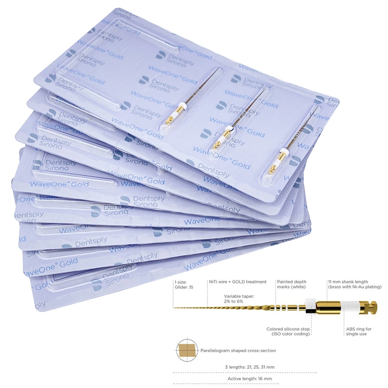 Dental Waveone Gold Glider 25mm ENDODONTIC RECIPROCATING Glide Path ...