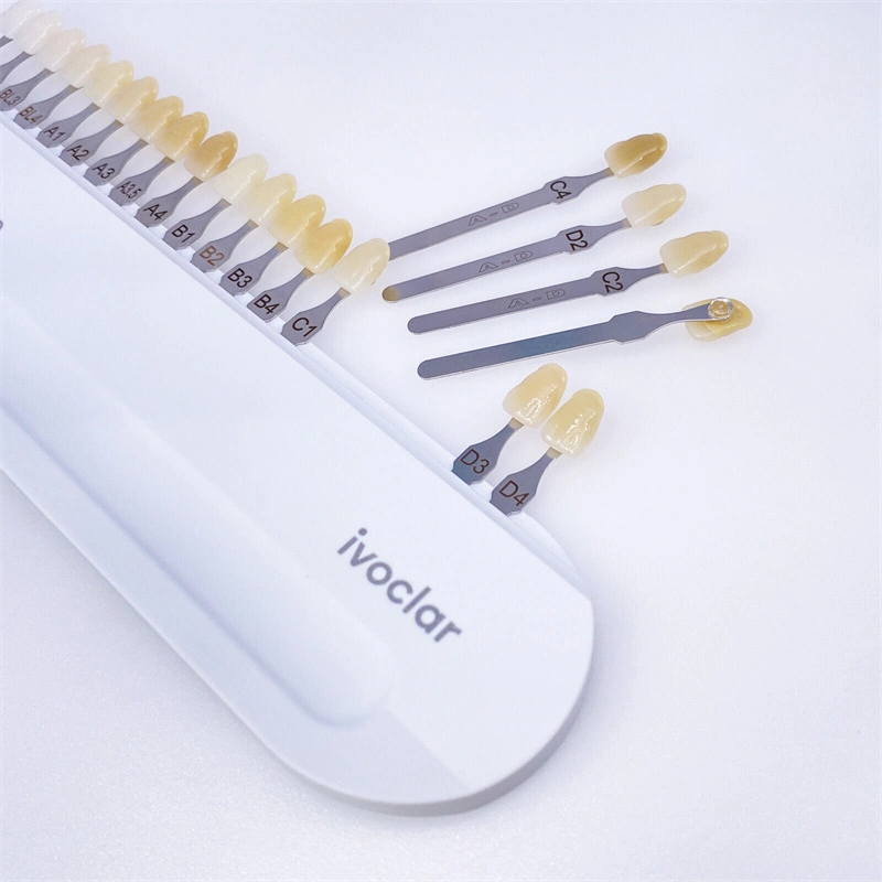 Ivoclar Vivadent Dental Teeth Shade Guide Colors Porcelain Material ...