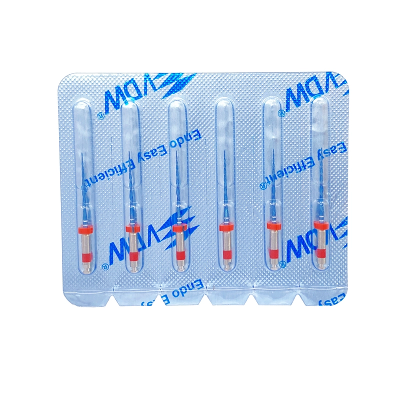 `VDW Reciproc Dental Endo Root Canal Rotary Drills Blue 6 Pcs/pack