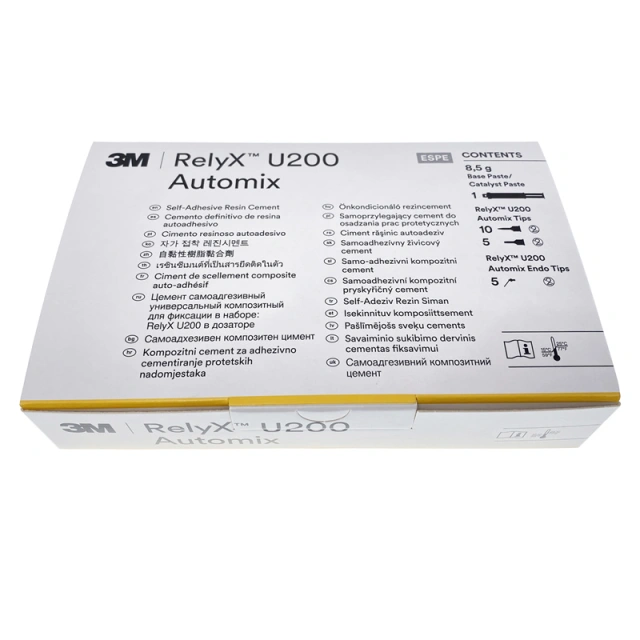 `3M ESPE RelyX U200 Automix Unicem Syringe Dental Resin Cement Refill ...