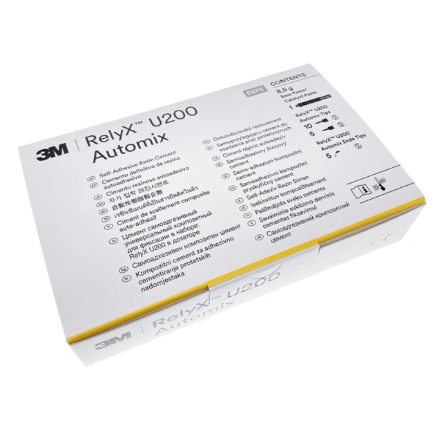 `3M ESPE RelyX U200 Automix Unicem Syringe Dental Resin Cement Refill ...