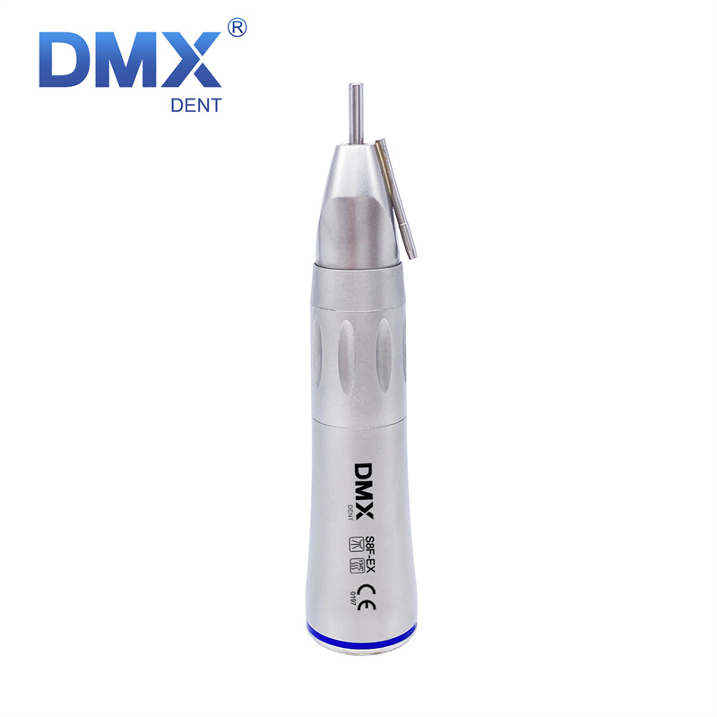 DMXDENT S8F-EX Dental Fiber Optic Surgical Straight Nose External Irrigation Low Speed Handpiece