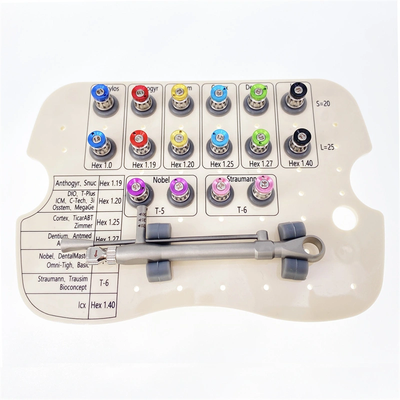 Dental Universal Implant Instrument Prosthetic Restoration Hand Driver ...