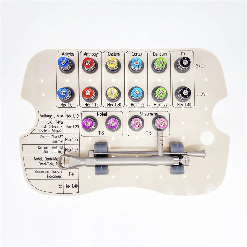 Dental Universal Implant Instrument Prosthetic Restoration Hand Driver ...