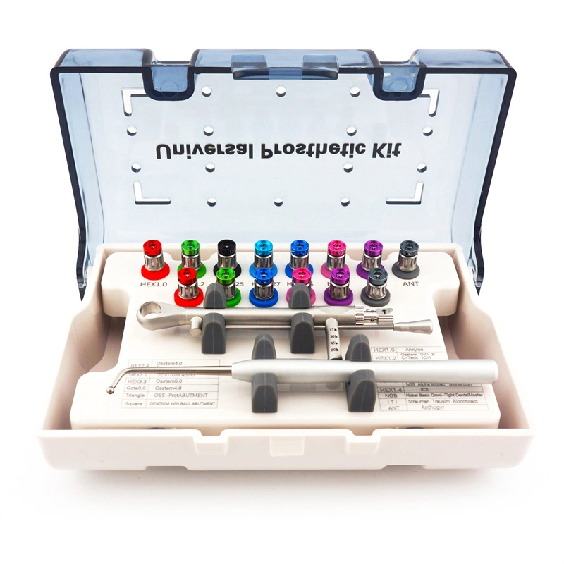 Universal Prosthetic Restoration Hand Driver Kit Dental Implant ...